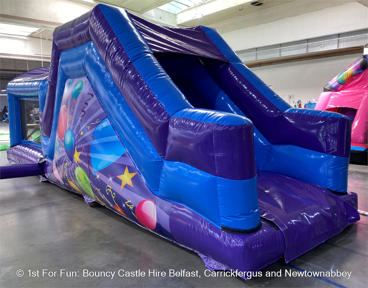 Obstacle Course 30 Feet ++ DISCO ++ - Bouncy Castle & Soft Play Hire in ...